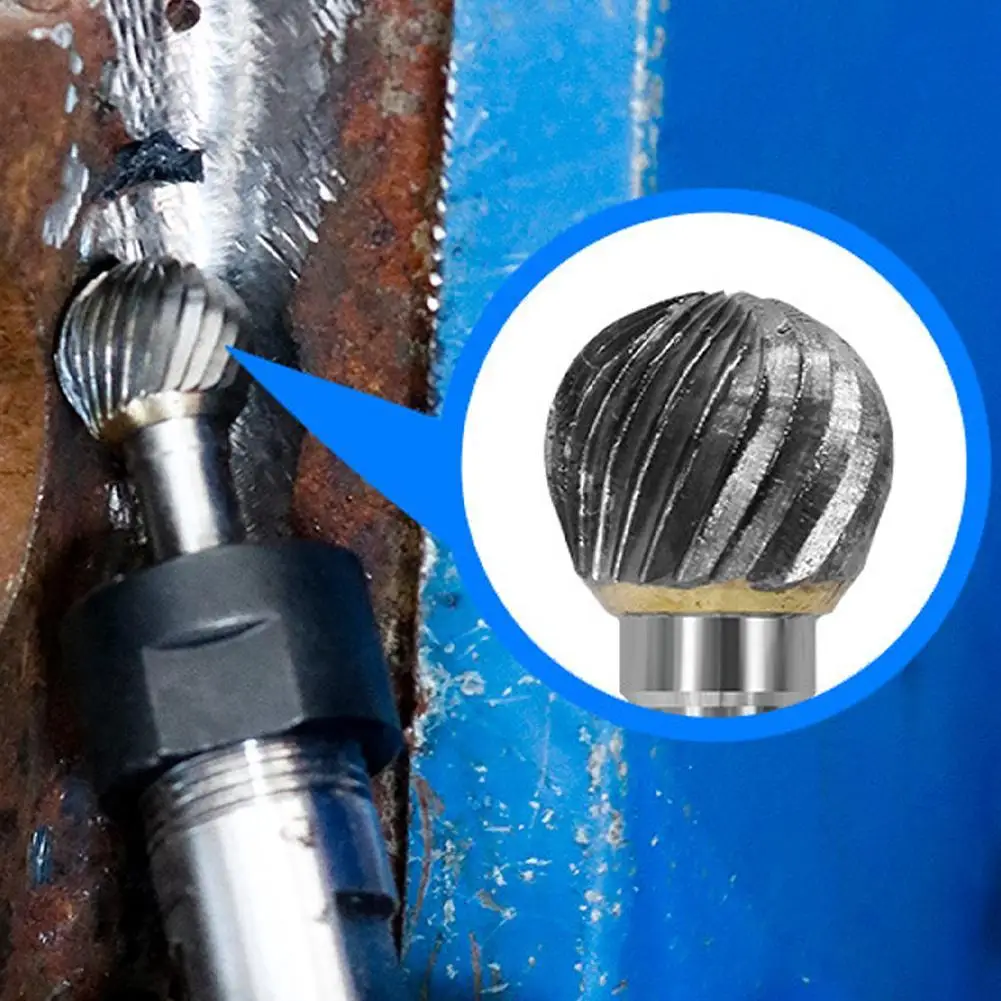 Alloy Rotary Milling Cutter 6/8/10/12/14/16mm Ball Nose Metal Grinding ...