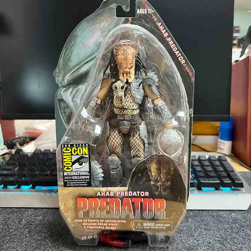 Figura de acción de primera edición genuina de Neca Predator Ahab ...