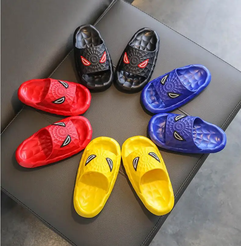 Boys-Girls-Spider-Cozy-House-Sandals-Slippers-for-Kids-Cute-Indoor ...