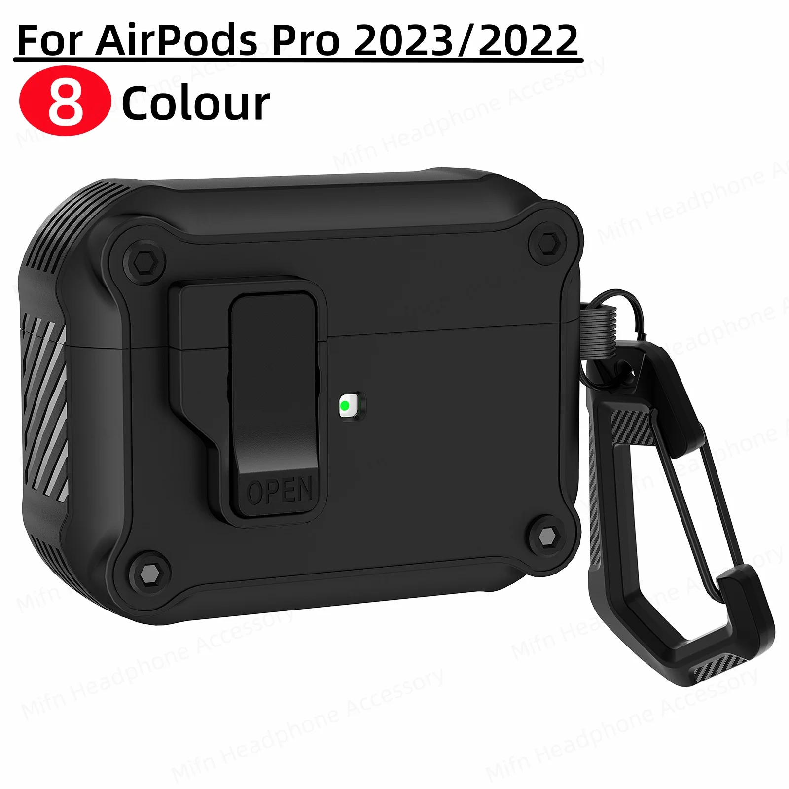 Funda-de-seguridad-para-AirPods-Pro-cubierta-de-bloqueo-a-prueba-de ...