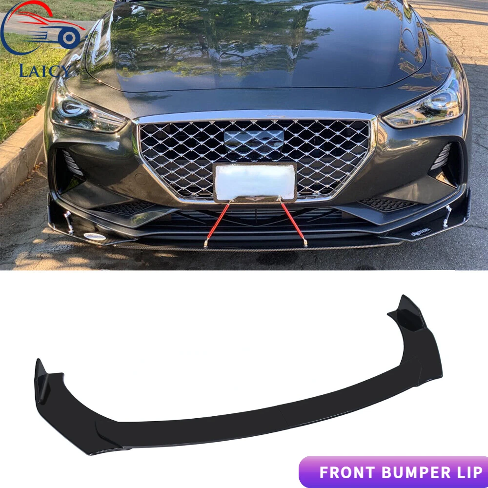 LAICY For Genesis G70 G80 G90 2017-2022 Car Front Bumper Lip Chin ...