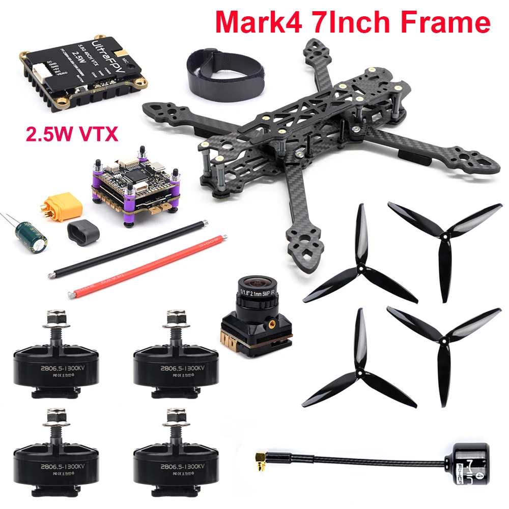 Mark4-7inch-295mm-Carbon-Fiber-Frame-F4-F405-Flight-Control-60A-ESC ...