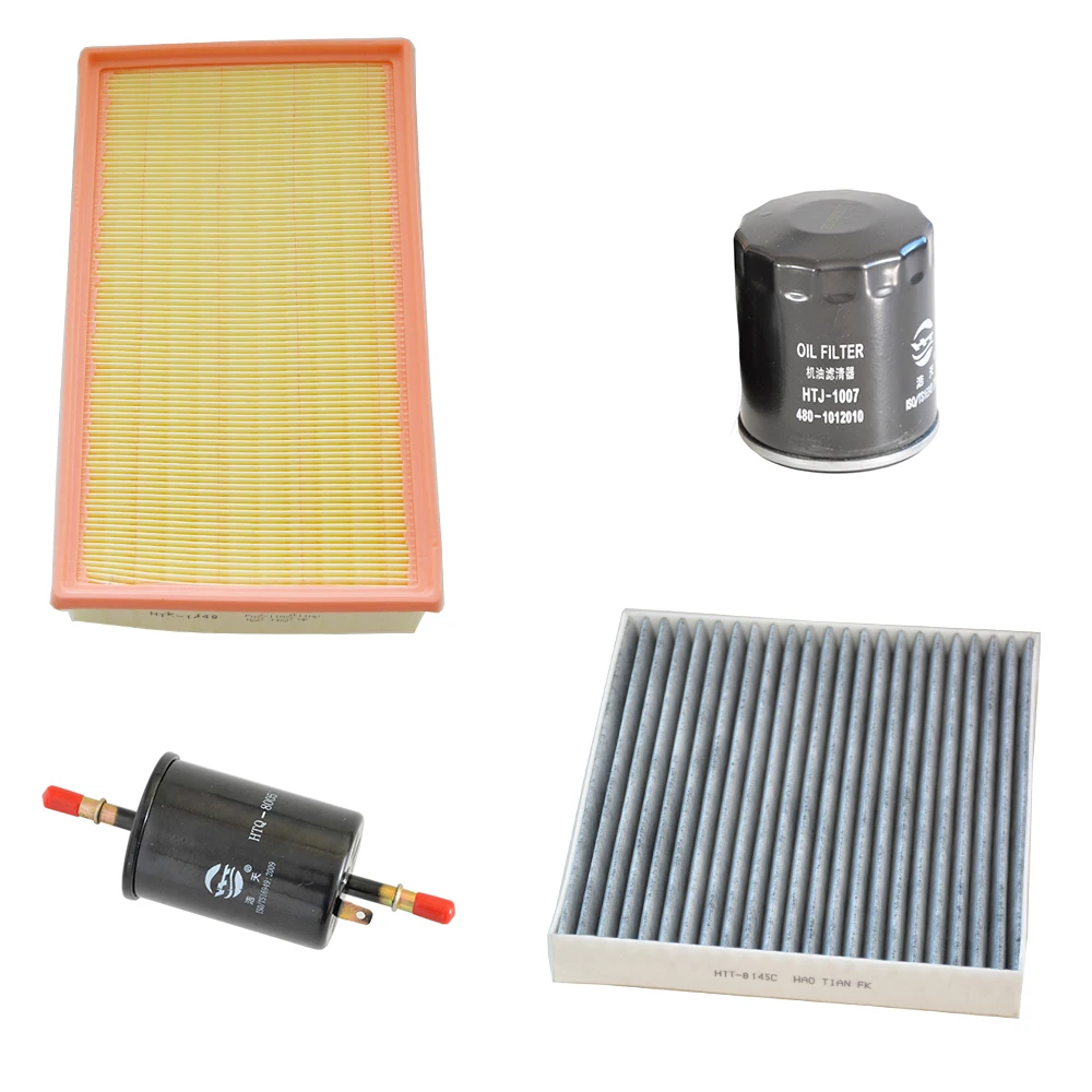 4Pcs-Car-Oil-Fuel-Filter-Cabin-Air-Filters-Set-For-JETOUR-X90-PLUS-1-6T ...