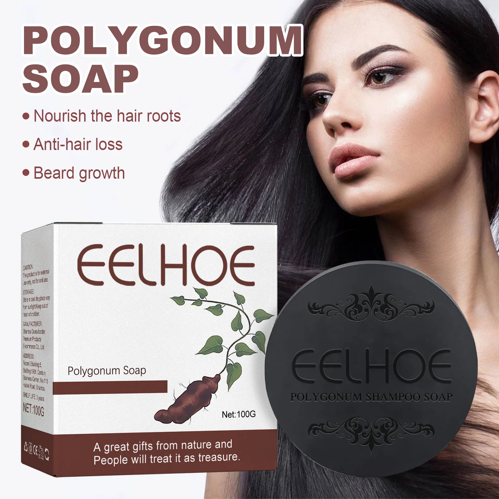 Polygonum-Hair-Darkening-Shampoo-Soap-Bar-Repair-Gray-White-Hair-Color ...