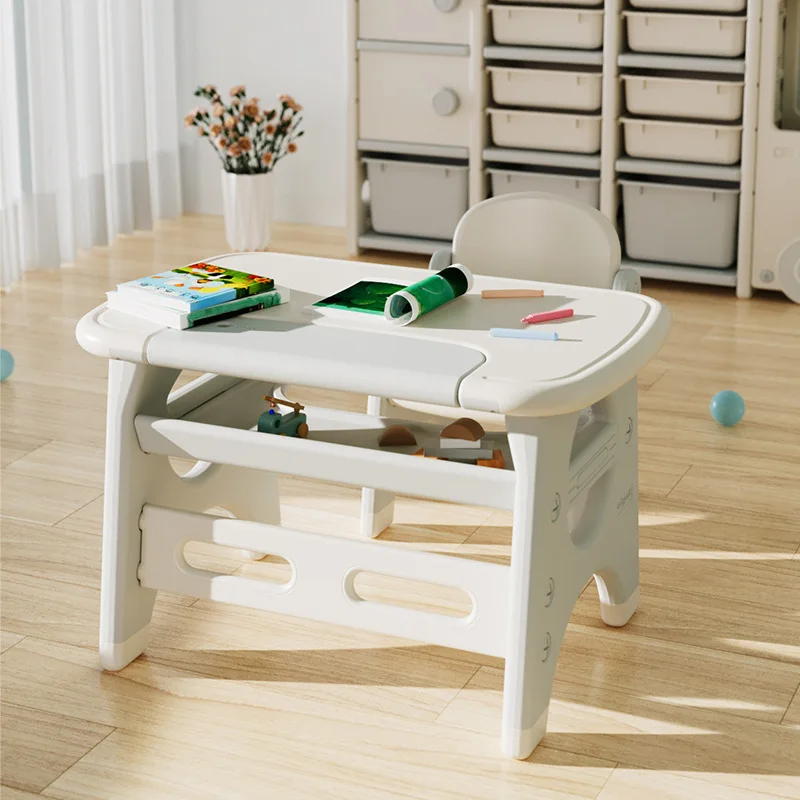 Children’s Table Chair Baby Reading Table Home Kids Toy Table Early ...