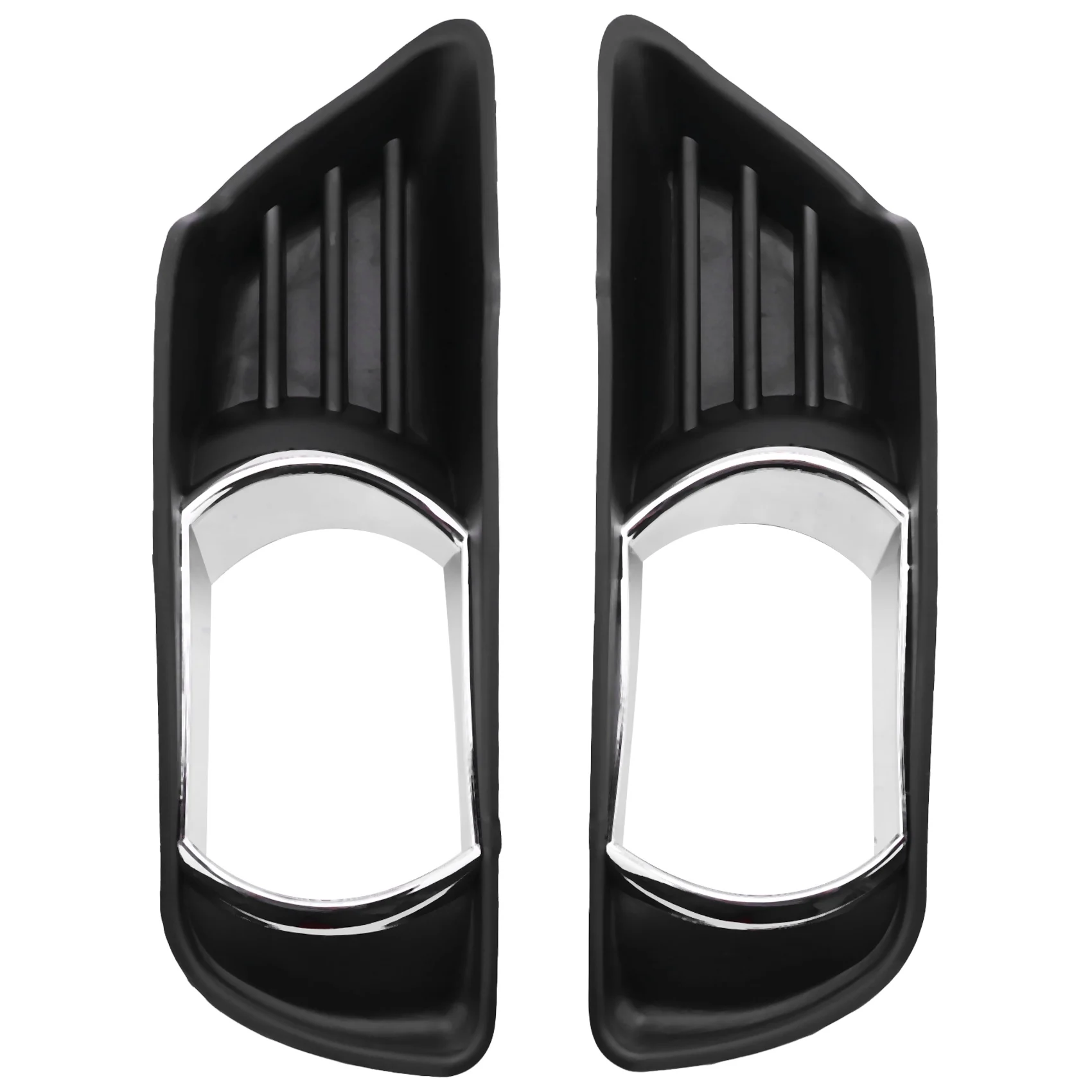 1Pair-Car-Front-Bumper-Fog-Light-Covers-Lower-Fog-Light-Trim-Bezel ...