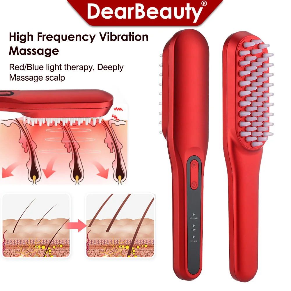 Infrared-Head-Massage-Comb-Anti-Hair-Loss-Vibration-Scalp-Massager ...