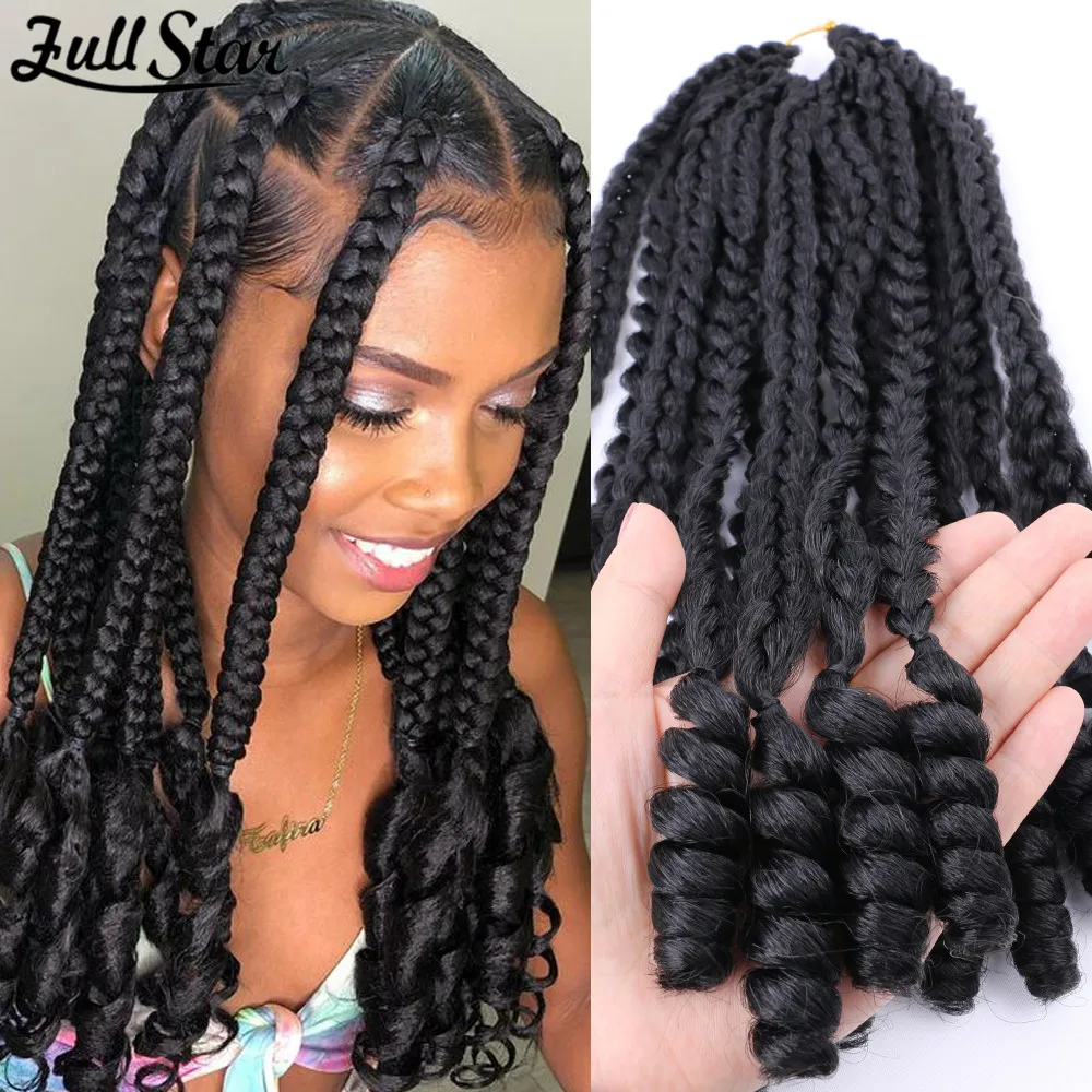 Wavy Box Braids