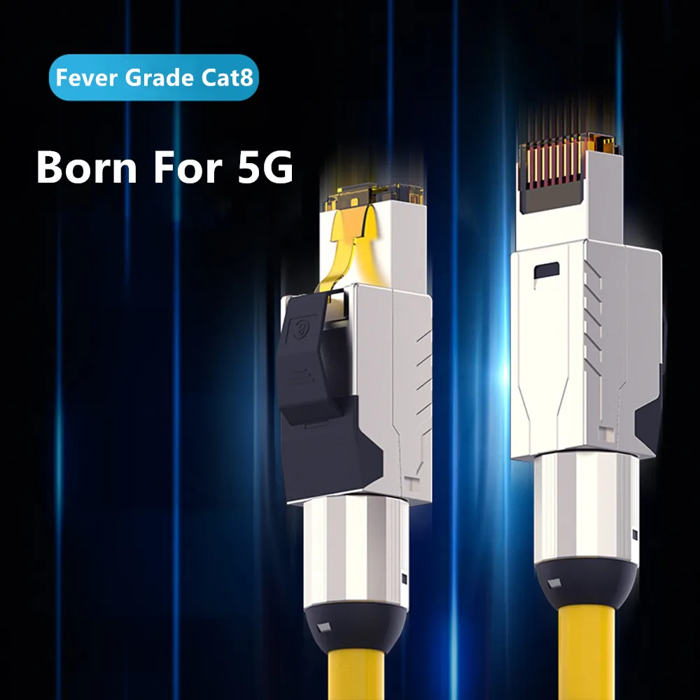 Ethernet-Cat8-Cable-rj-45-Patch-Cord-40Gbps-Dual-Shielded-Super-Speed ...