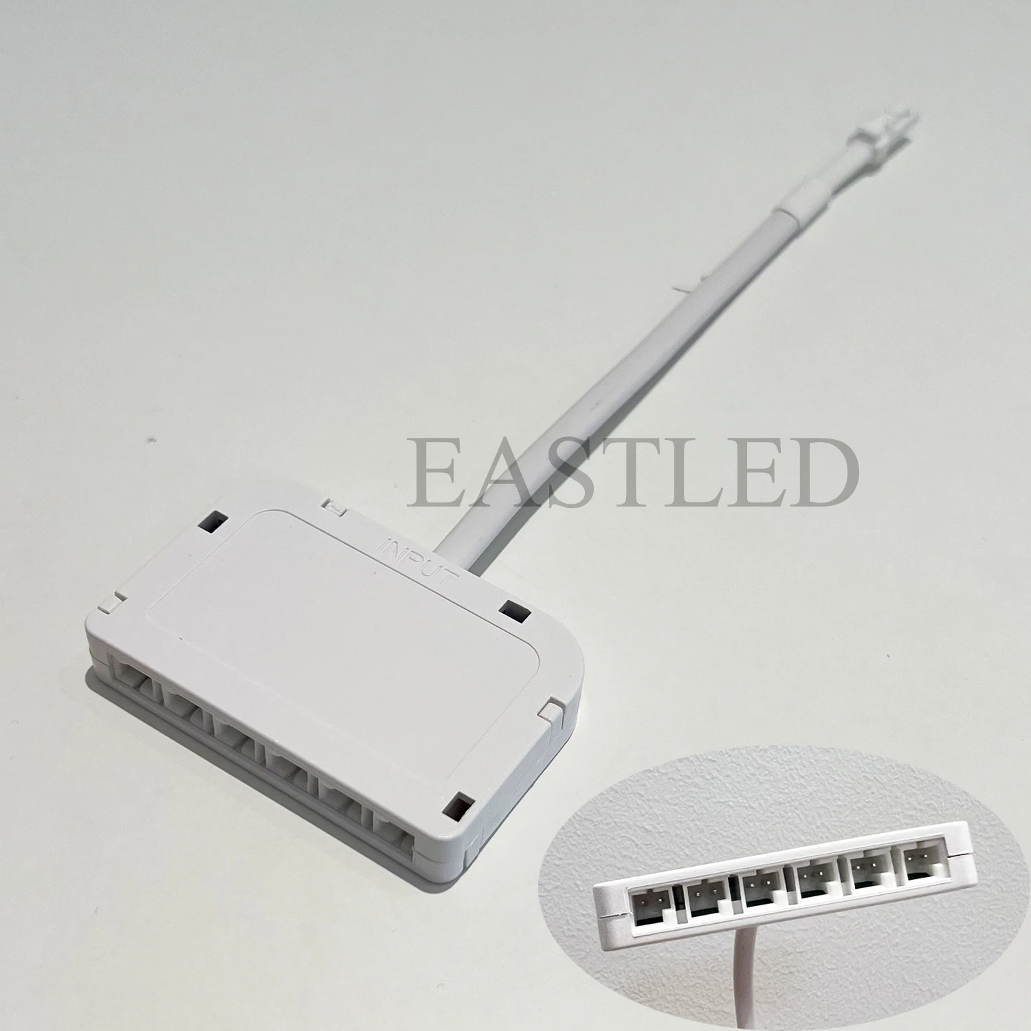 Dupont-Terminal-Junction-Box-6-Port-Hub-Splitter-Dupont-Male-Plug-Cable ...