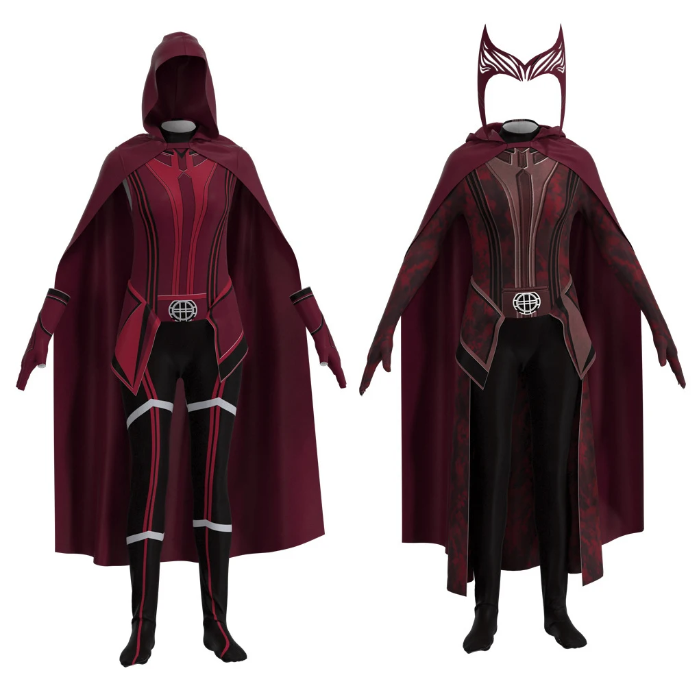 Wanda Maximoff Cosplay Multiverse Of Madness Scarlet Witch Costume ...