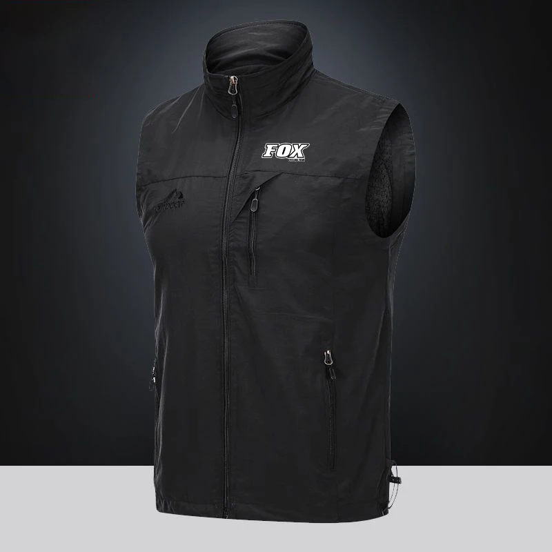 FOX-Cycling-Team-chaleco-para-bicicleta-de-monta-a-chaqueta-negra ...