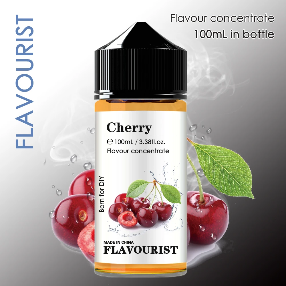 FLAVOURIST-Cherry-aroma-flavor-Water-solubility-flavouring-Concentrate-fruit-flavored-for-DIY ...