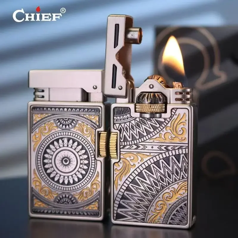 CHIEF second generation new rotating decompression creative lighter ...