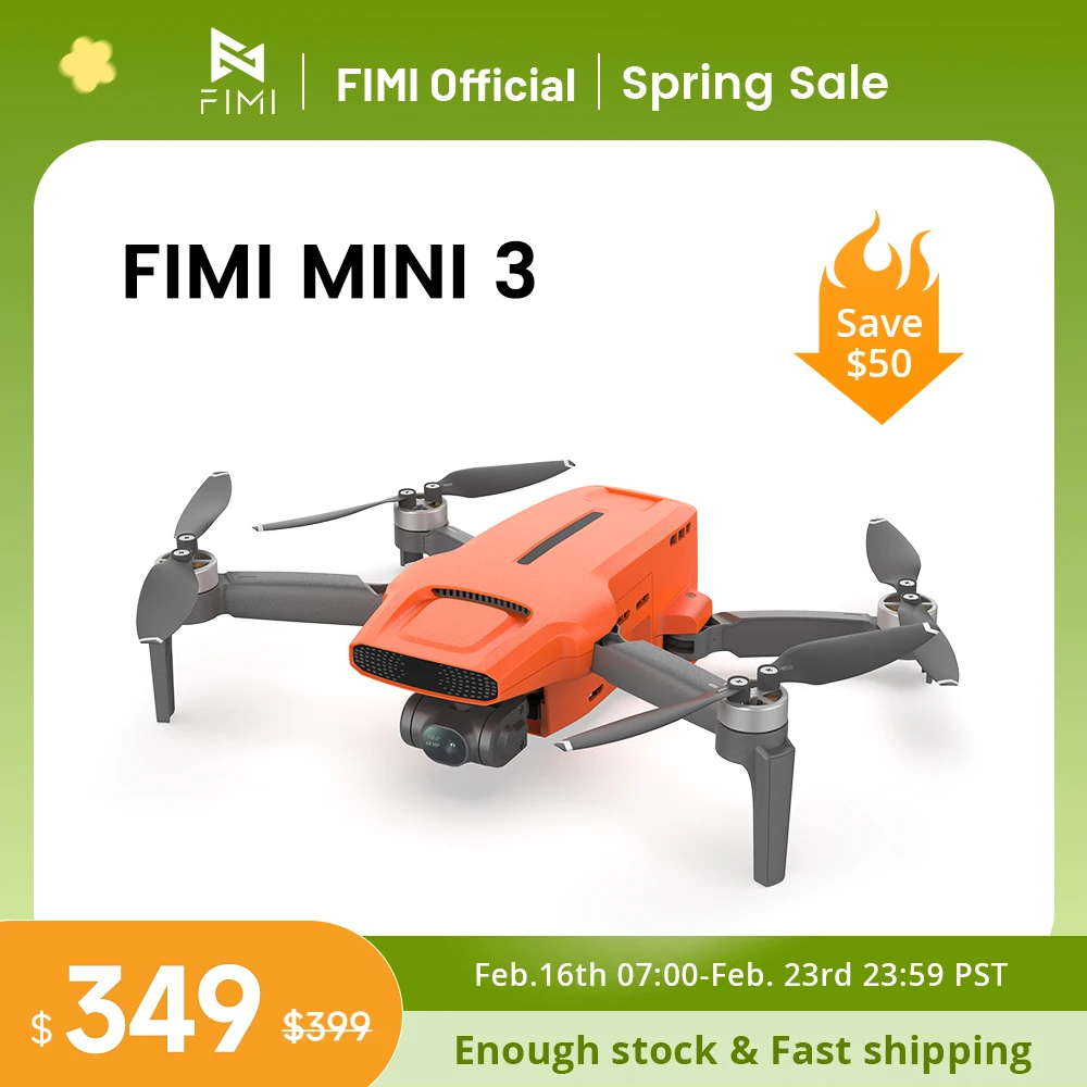 FIMI MINI 3 new drone 4K 60fps AI Super Night Video 9km range 3 axis Gimbal 249g Ultralight design smart tracking mini pro drone AliExpress 44