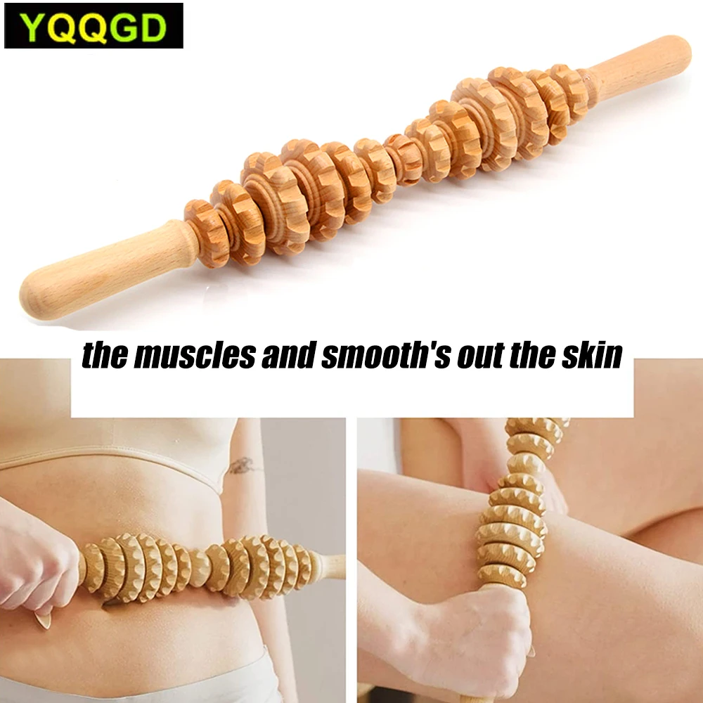 Oval-Wooden-Massage-Roller-Multi-Functional-Body-Roller-for-Cellulite ...