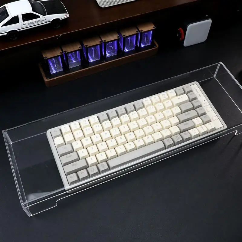 Keyboard Cover Acrylic Protector Clear Case Cat Anti Laptop Stand ...