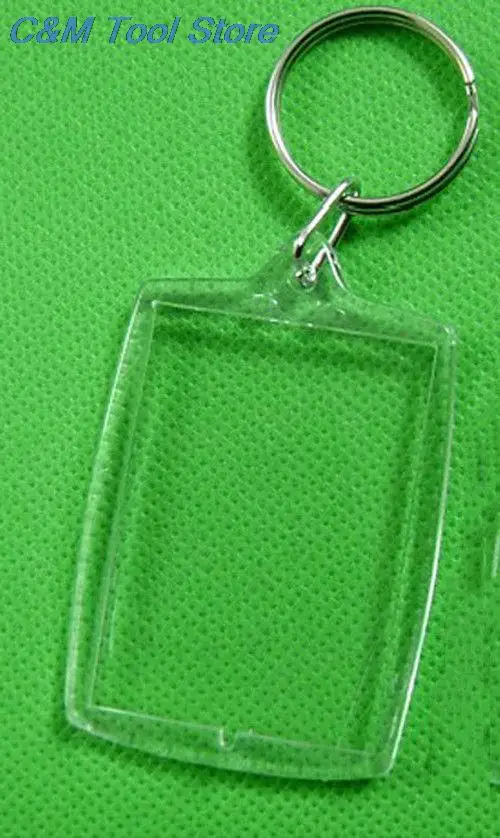 HWetR-5pcs-Lot-Photo-Picture-Frame-Key-Ring-Split-Ring-DIY-Key-Chain ...