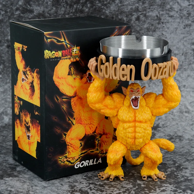 14CM-Anime-Dragon-Ball-Z-Action-Figure-Son-Goku-Super-Saiyan-Golden-Ape ...