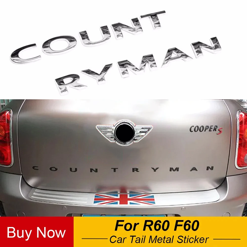 Car-Tail-Metal-3D-Letters-Sticker-And-Emblem-Rear-Trunk-For-MINI-Cooper ...