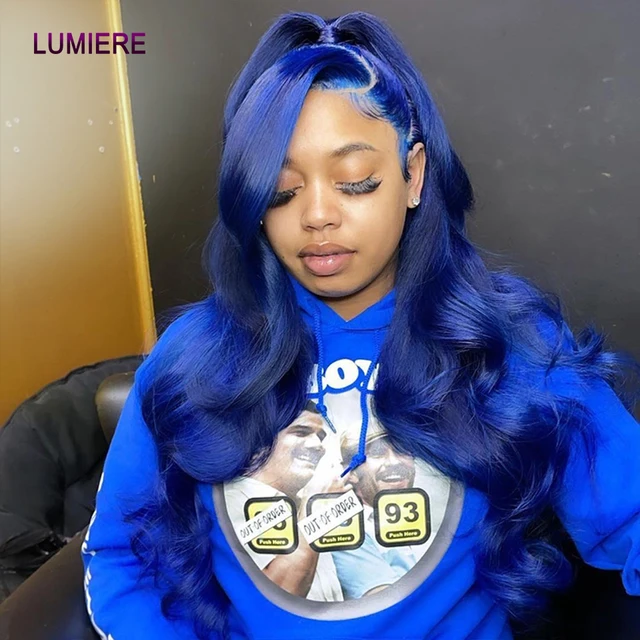Blue Hair Extensions Weave