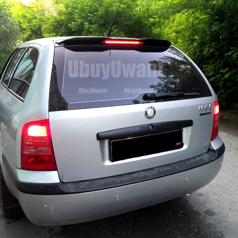 For Skoda Octavia RS Mk2 Combi 2005-2013 Rear Trunk Spoiler Roof Wing ...