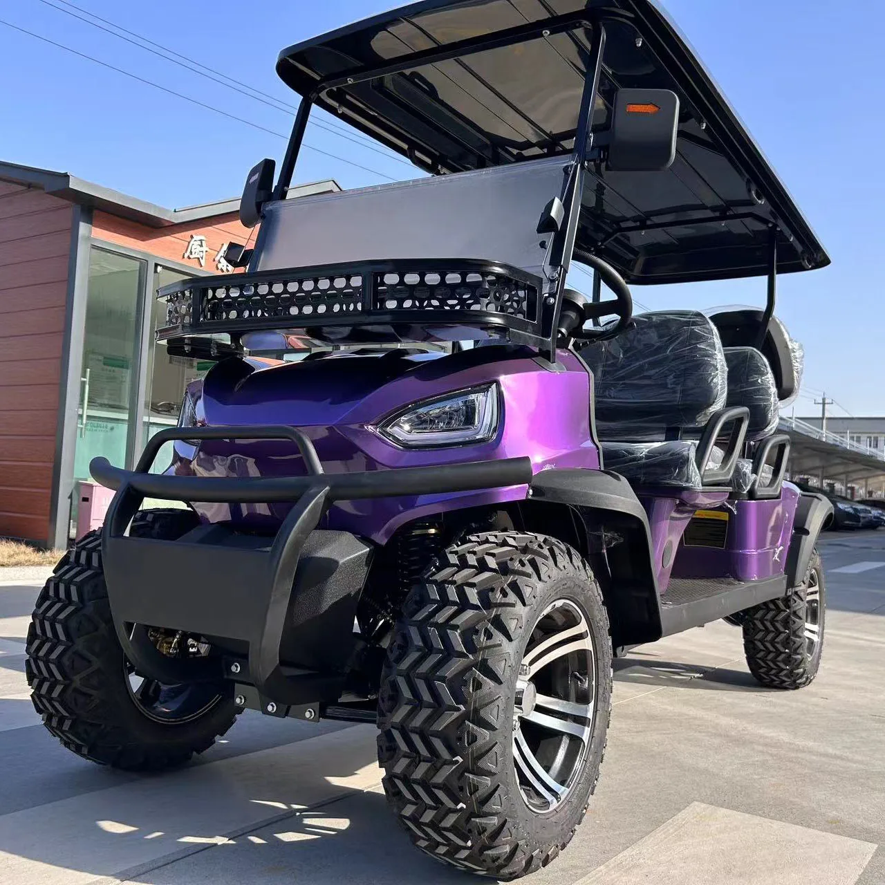 Chinese-Utility-Vehicle-48v-Electric-4-Seater-4kw-Lithium-Off-Road ...