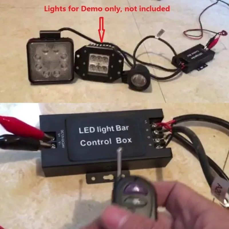 DC12V-24V-LED-light-Dimmer-RF-30A-Light-bar-Controller-Wireless-Remote ...