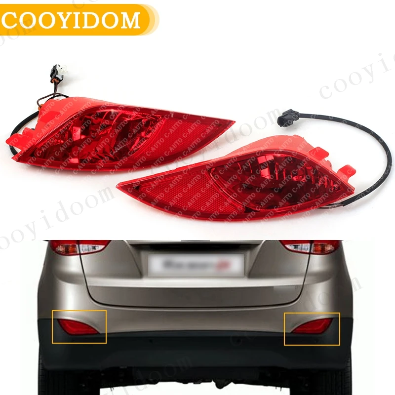 Car Fog Light With BUlb For Hyundai IX35 2010 2011 2012 2013 2014 2015 ...