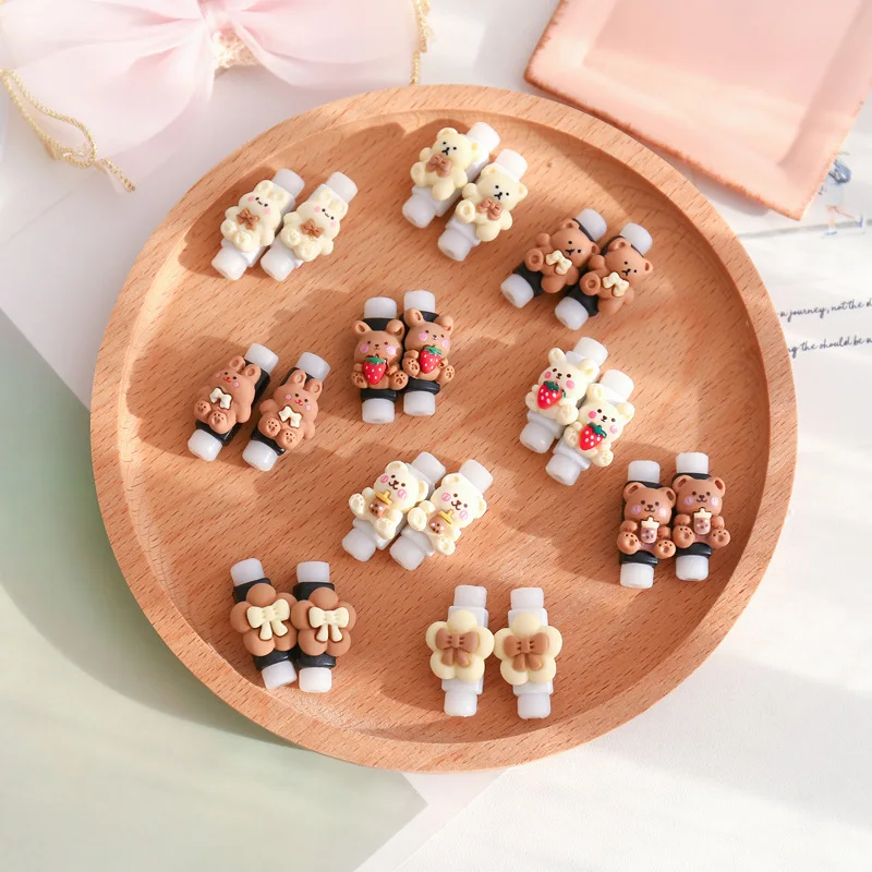 Cartoon-Animal-Cable-Protector-Usb-Line-Earphone-Cable-Protector ...