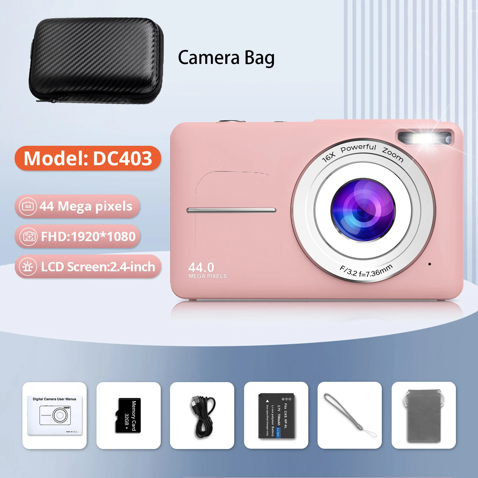 HD-1080P-44MP-digital-Camera-Rechargeable-Cameras-with-16x-Zoom-Compact ...