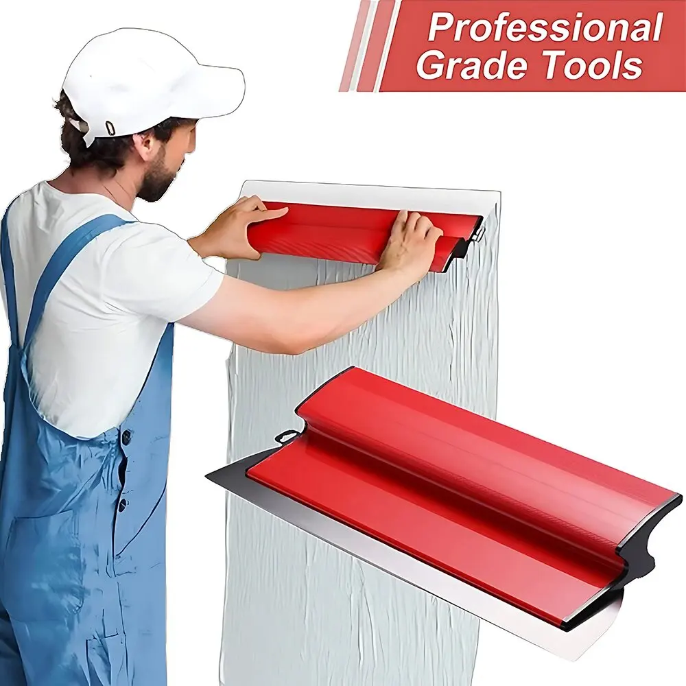 1-2PCS-25cm-40cm-Drywall-Smooth-Trowel-Brush-Wall-Flexible-Blade-Spray ...