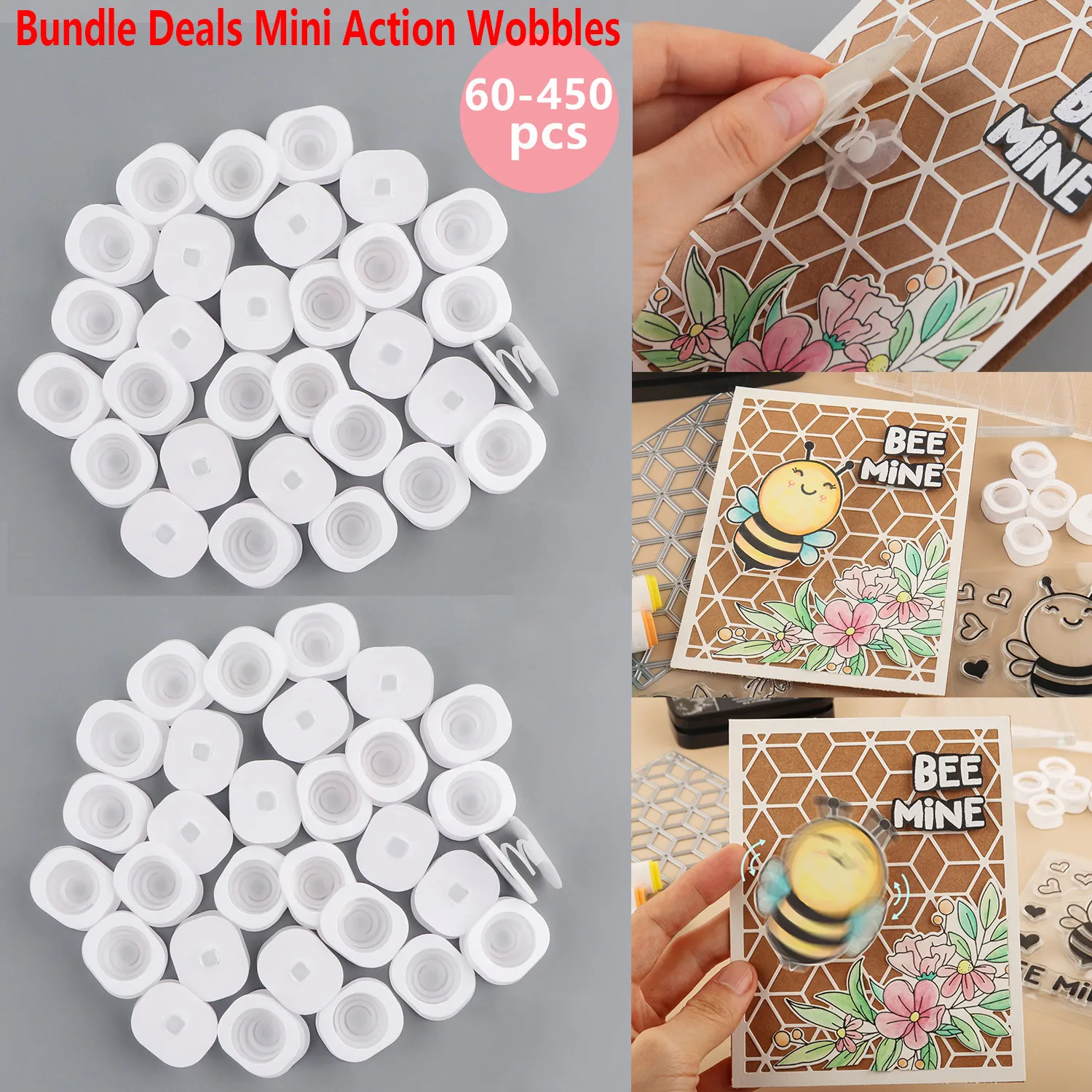 60-450pcs-Action-Wobbles-Set-Self-Adhesive-Mini-Wobble-Springs-To-Add ...