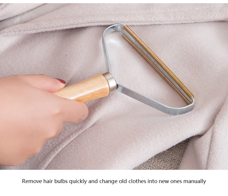 Hair Scraper Hair Remover Copper Brush Head Ball Remover Clothes ...