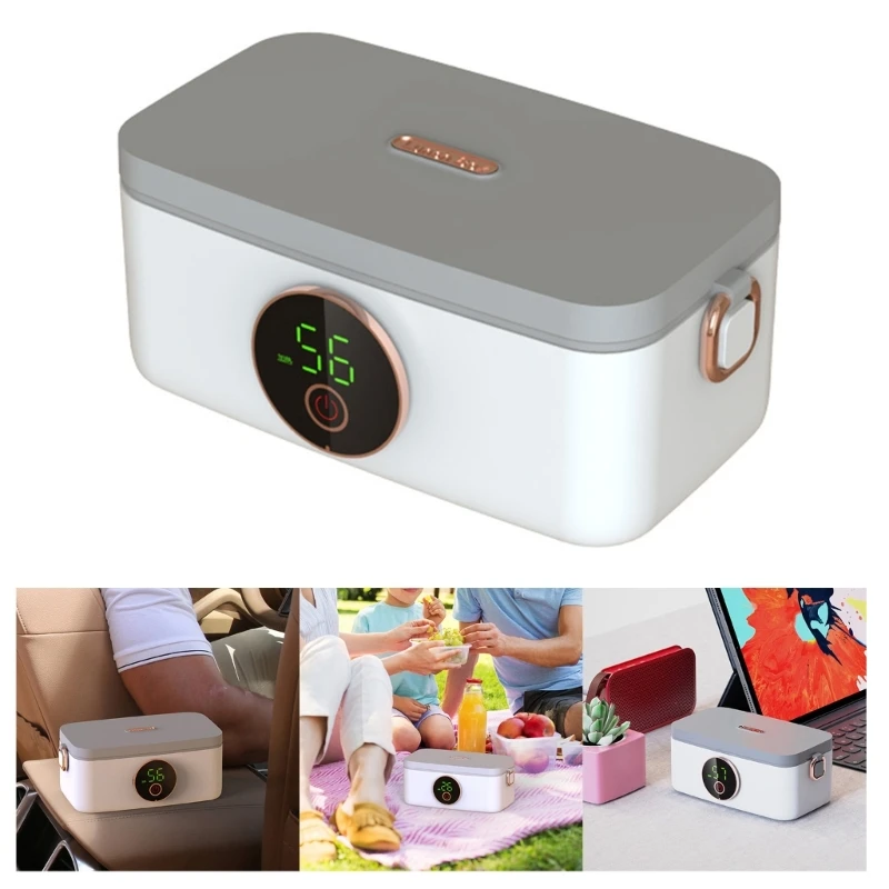 Electric-Heating-Lunch-Box-Wireless-Portable-USB-Rechargeable-Lunch-Box ...