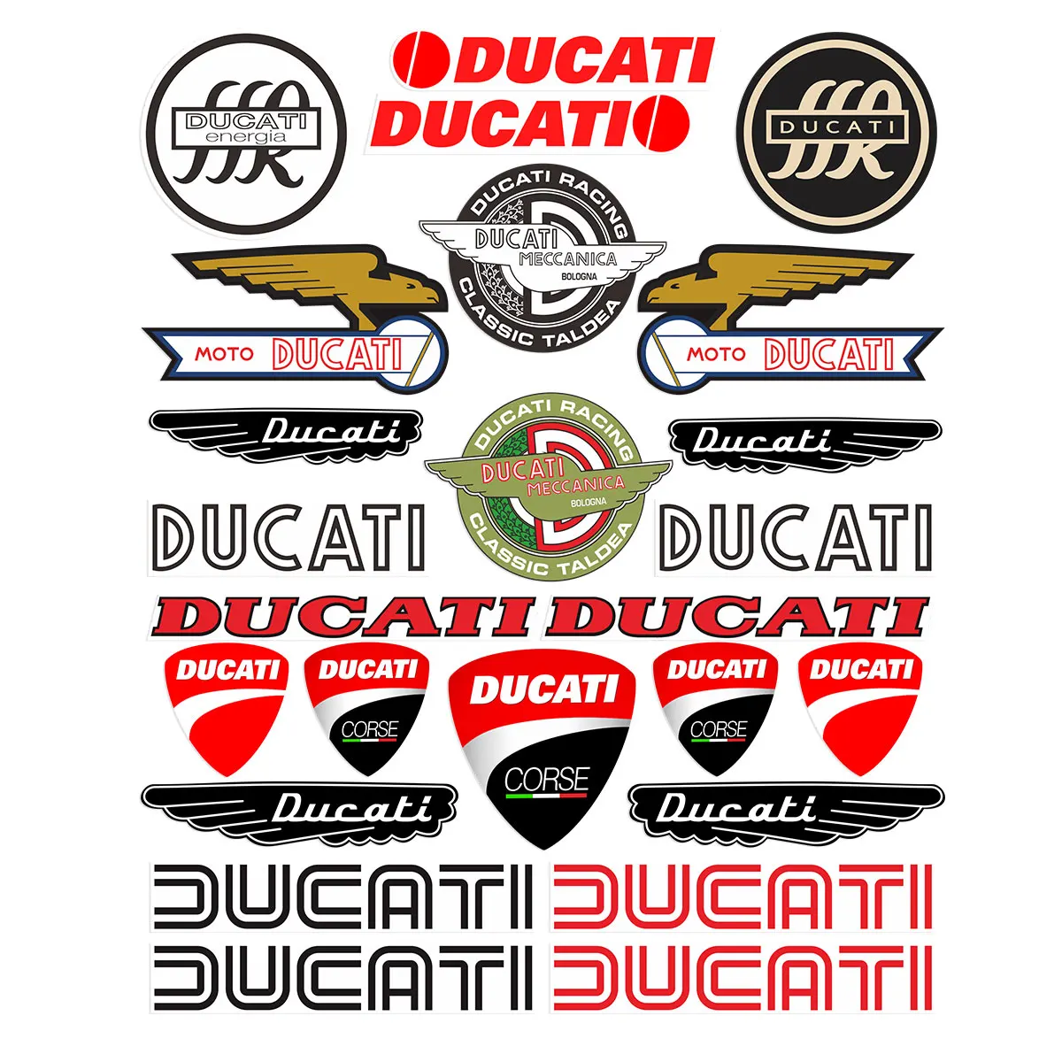 Vintage Ducati Logo