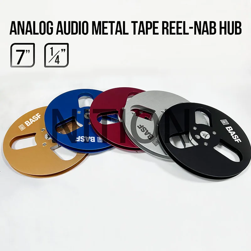 7-X-Inch-Empty-Tape-Reel-Nab-Hub-Reel-To-Reel-Recorders-Accessory-Empty ...