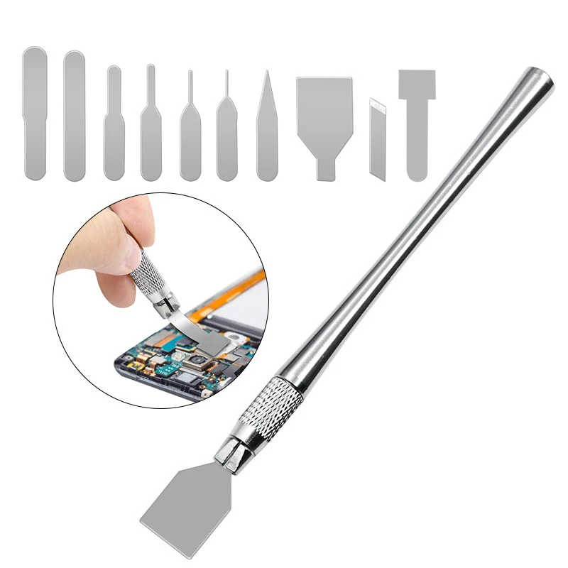 10-In-1-IC-Chip-Repair-Thin-Blade-Tool-CPU-Metal-Remover-Burin-To ...