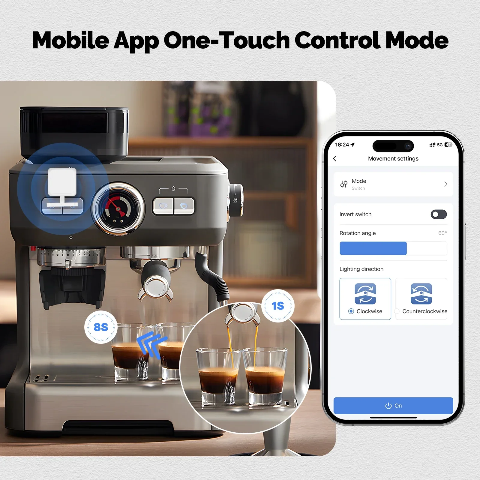 MOES Tuya Smart Bluetooth Finger Roboter Warp Switch Button Key Smart ...