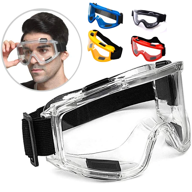 Safety Goggle Anti-splash Dust-Proof WInd-Proof Work Lab Eyewear Eye ...