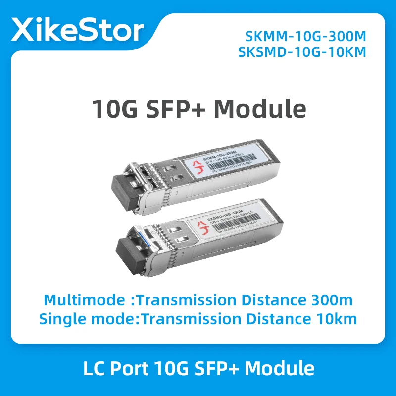 Xikestor-10G-SFP-Optical-Module-Multimode-Dual-Fiber-Single-Mode-Double ...