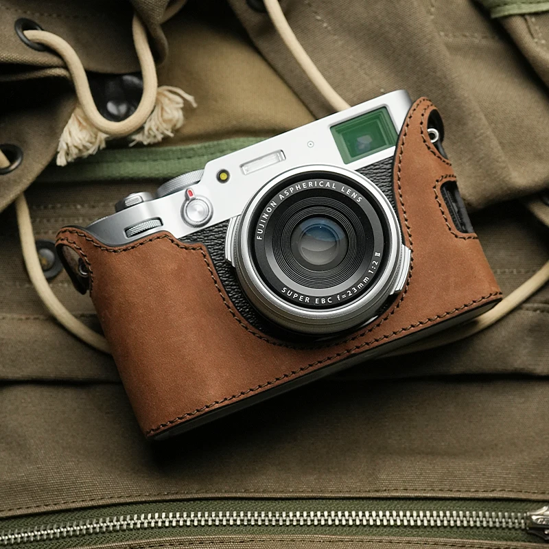 Mr.Stone for Fujifilm X100V protective leather camera case x-100v ...