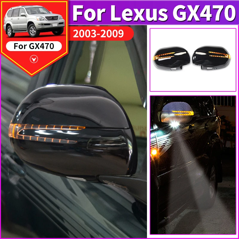 2003-2009-For-Lexus-GX-470-GX470-2008-2007-2006-Rear-View-Mirror-Shell ...