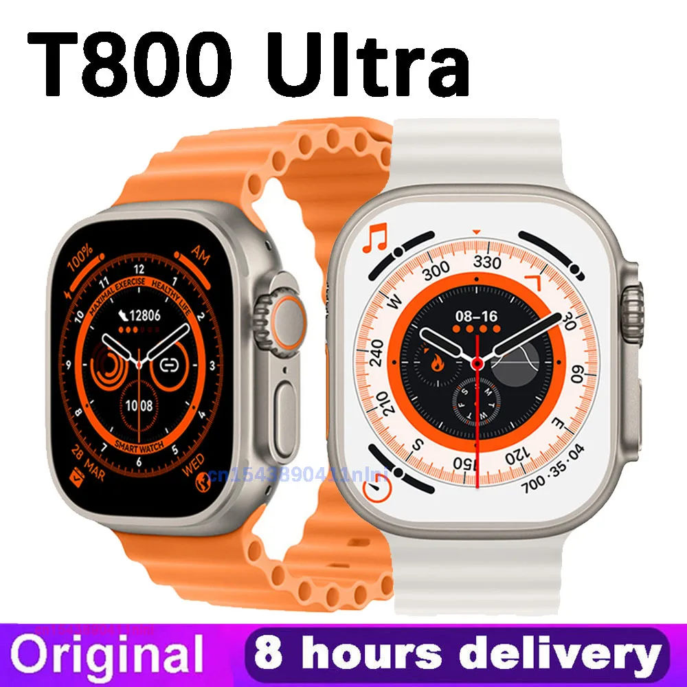 Mais novo relógio inteligente ultra series 8 nfc smartwatch masculino ...