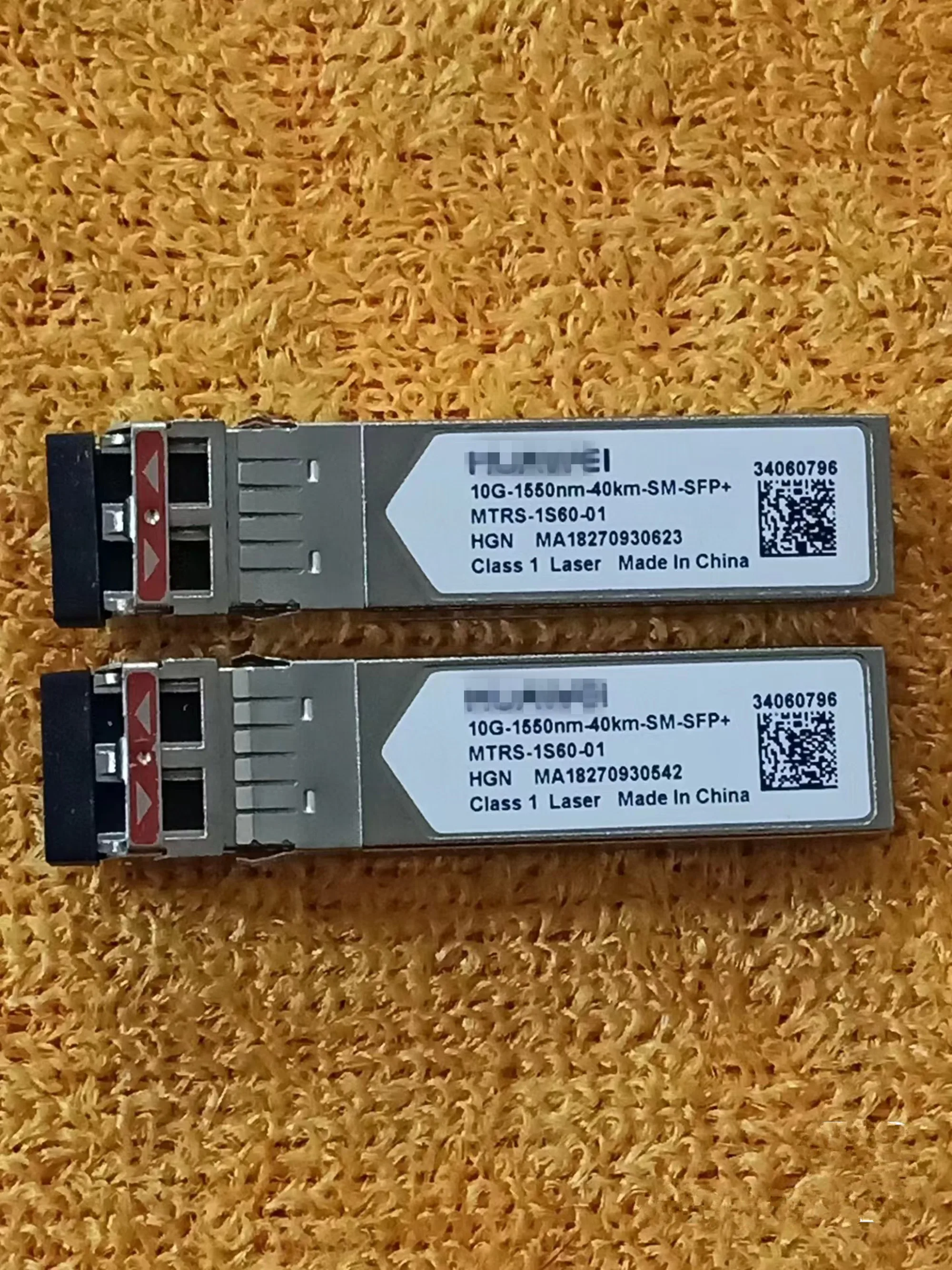 HUA-WEI SFP 40KM 10G Transceiver 10G-1550NM-40KM-SM-SFP+ S4017567 ...