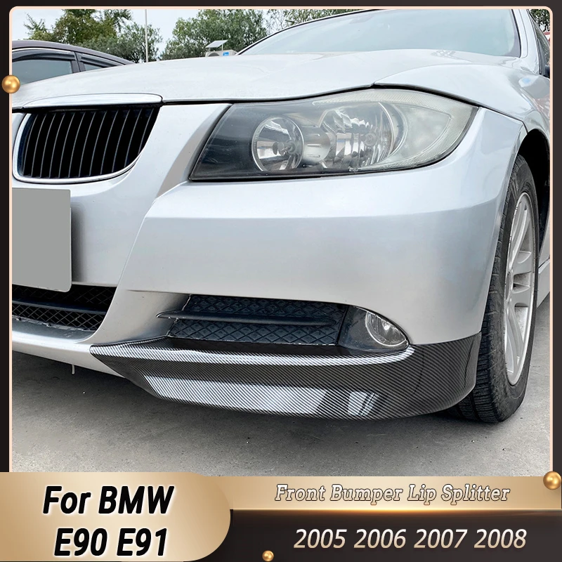 Car Front Bumper Lip Splitter Diffuser Protector Cover Guard For Bmw 3 ...