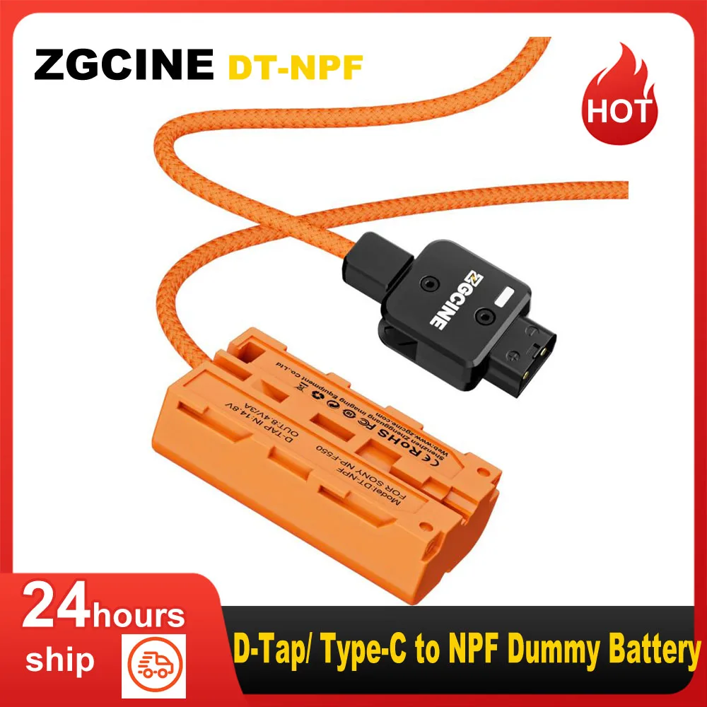 D-Tap-to-NPF-Dummy-Battery-Braided-Cable-DC-Coupler-Accessory-for ...