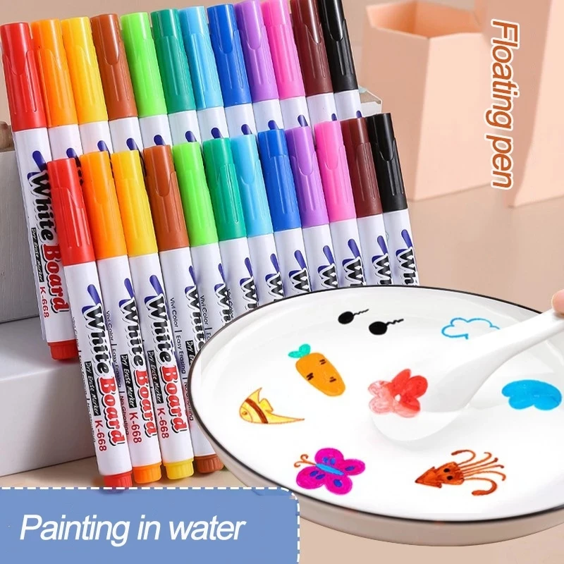 Ensemble-de-stylos-flottants-magiques-pour-peinture-l-eau-stylos-d ...