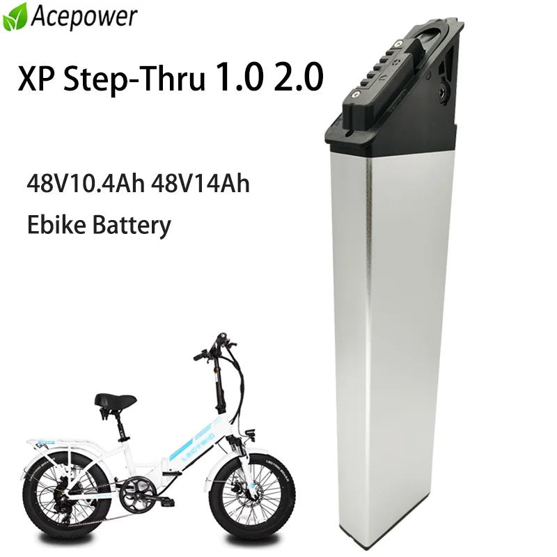 For-Electric-XP-Step-thru-Ebike-Battery-48V14Ah-12-8Ah-10-4Ah-Long ...