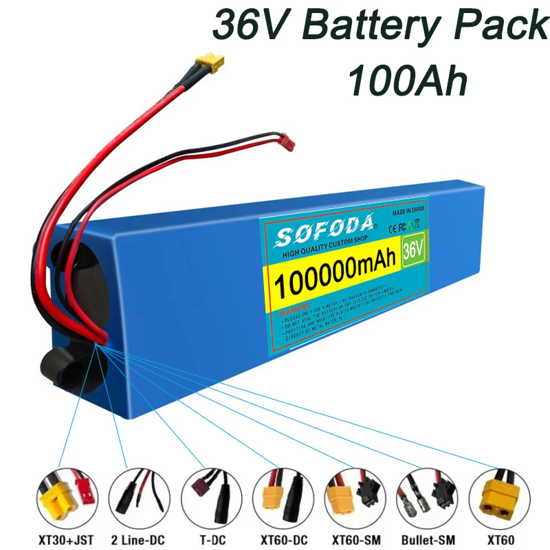 New battery pack 10S3P 36V 100Ah 36v Electric Scooter Battery Pack ...